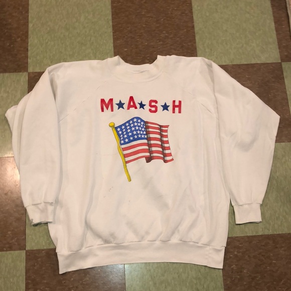 Vintage | Shirts | Rare Vtg Mash Tv Show Crewneck Sweatshirt 7s | Poshmark